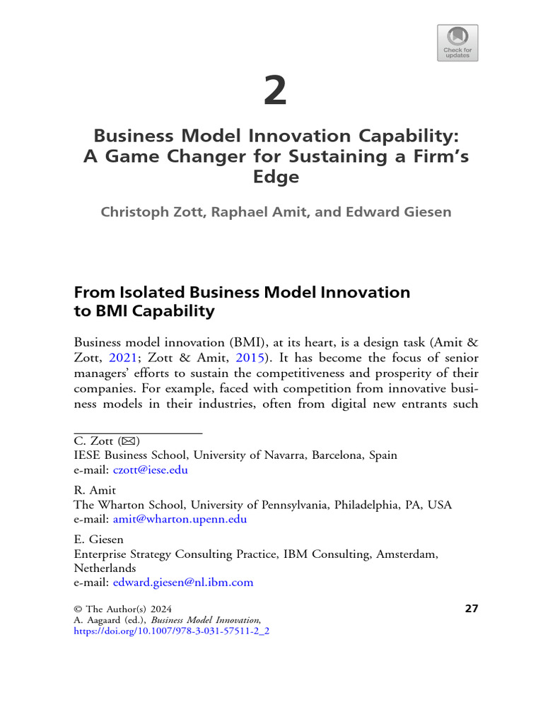 Business_Model3 | PDF | Business Model | Innovation