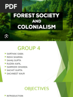 CH 4 Forest Society and Colonialism | PDF | Forests | Sustainability