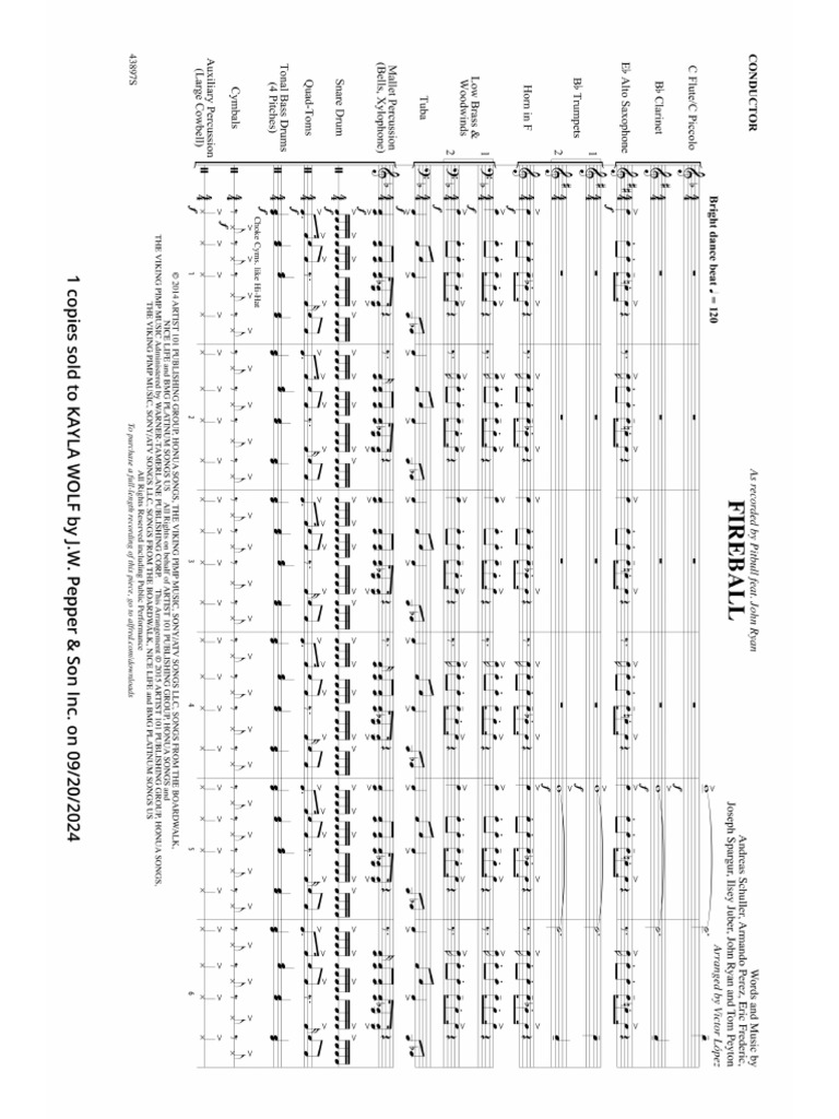 Fireball Score | PDF