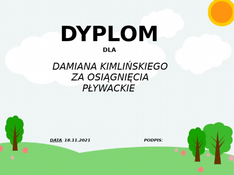 Dyplom Damian | PDF
