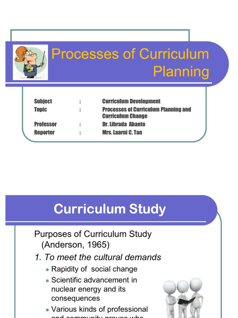 Curriculum Development Report | PDF | Curriculum | Design