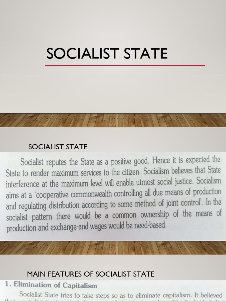 11 - Socialist State | PDF