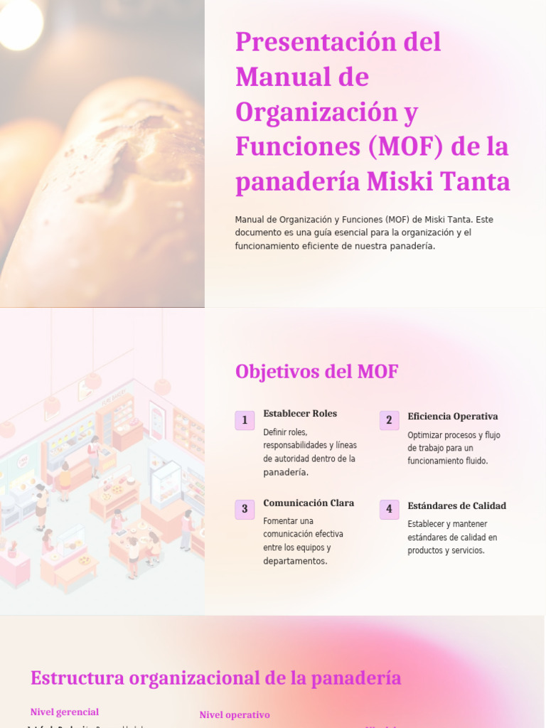 Mof | PDF | Calidad (comercial) | Contabilidad