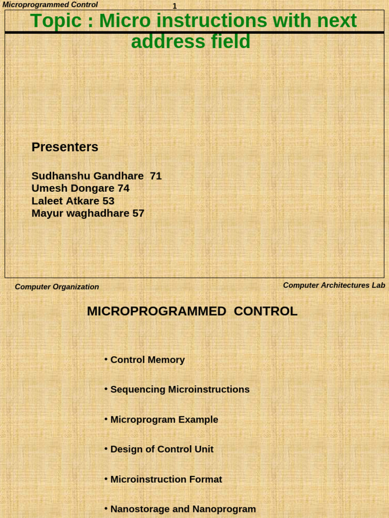UMESH PPT | PDF | Computer Architecture | Computing