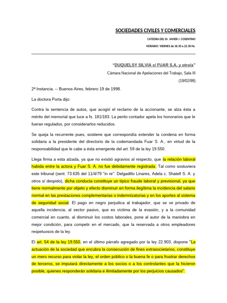 Duquelsy - LS 54 | PDF