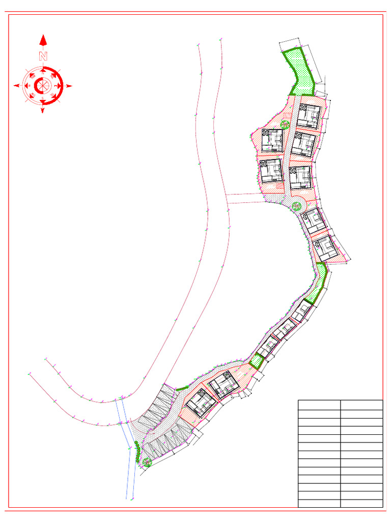 Layout Plan With Cottage Plan2 | PDF