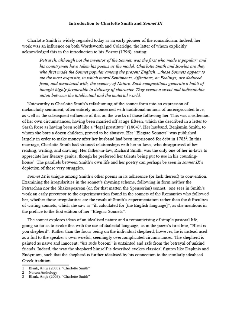 Noureldin Abdelgawad - 19th Century British Literature Sonnet Project ...