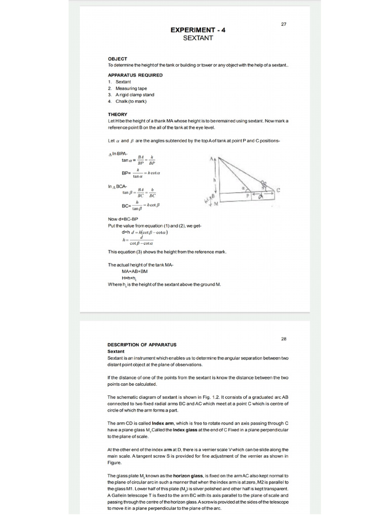 Sextant | PDF