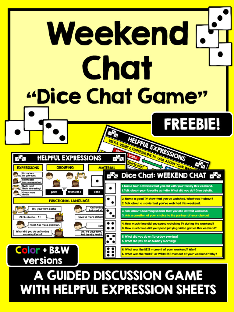 Weekend Chat | PDF | Human Communication | Linguistics