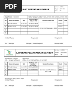 Form Lembur | PDF