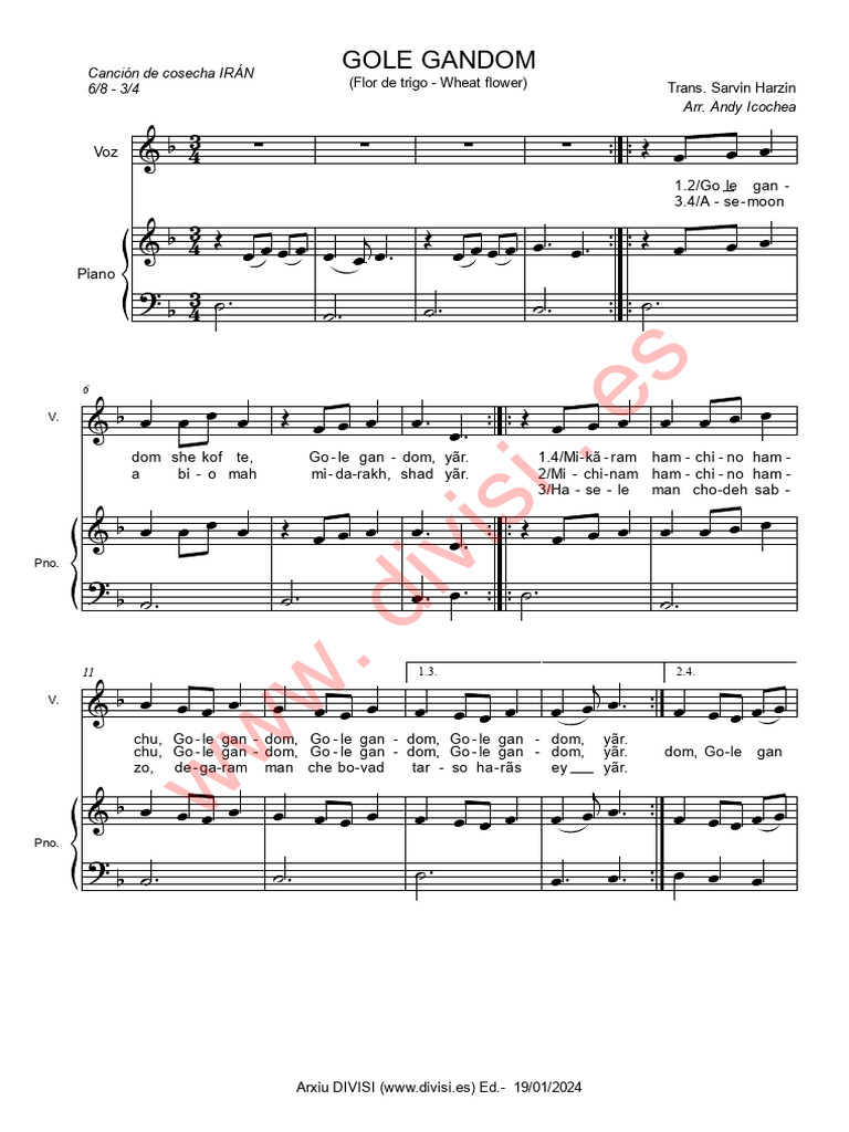 Gole Gandom | PDF