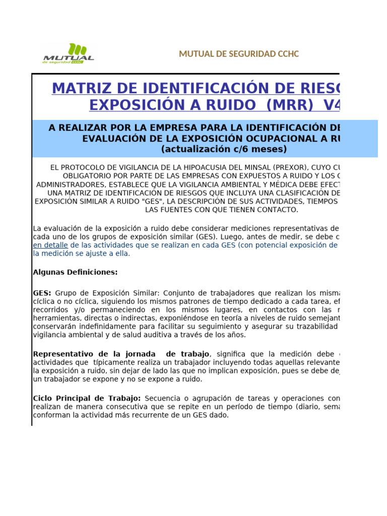 Matriz Ruido.zip | PDF | ruido | Business