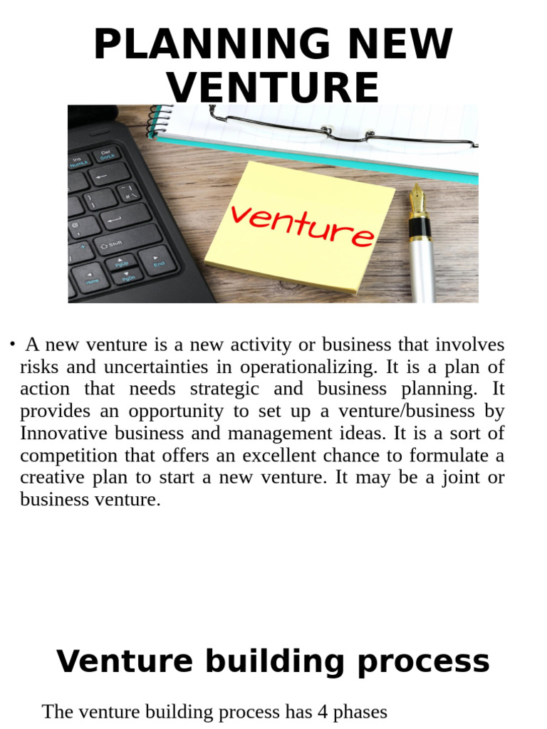 New Venture Planning Essentials | PDF