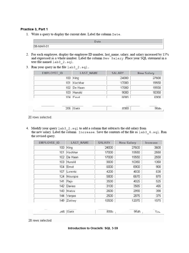Taller_III_SGBD_Funciones | PDF | Sql | Data Management Software