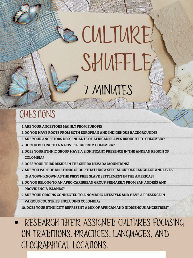 Culture Shuffle | PDF