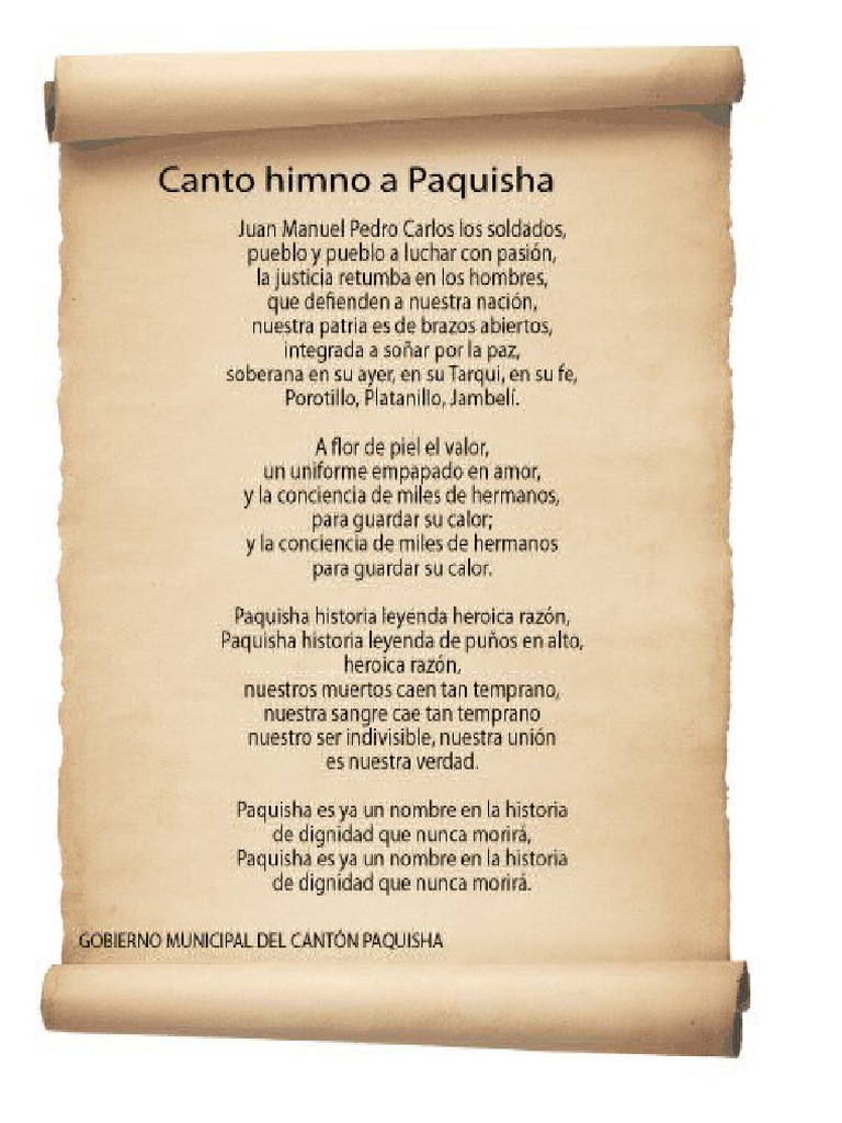 Himno A Paquisha | PDF