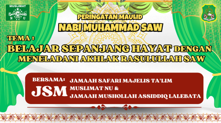 Draft Baliho JSM_2 | PDF