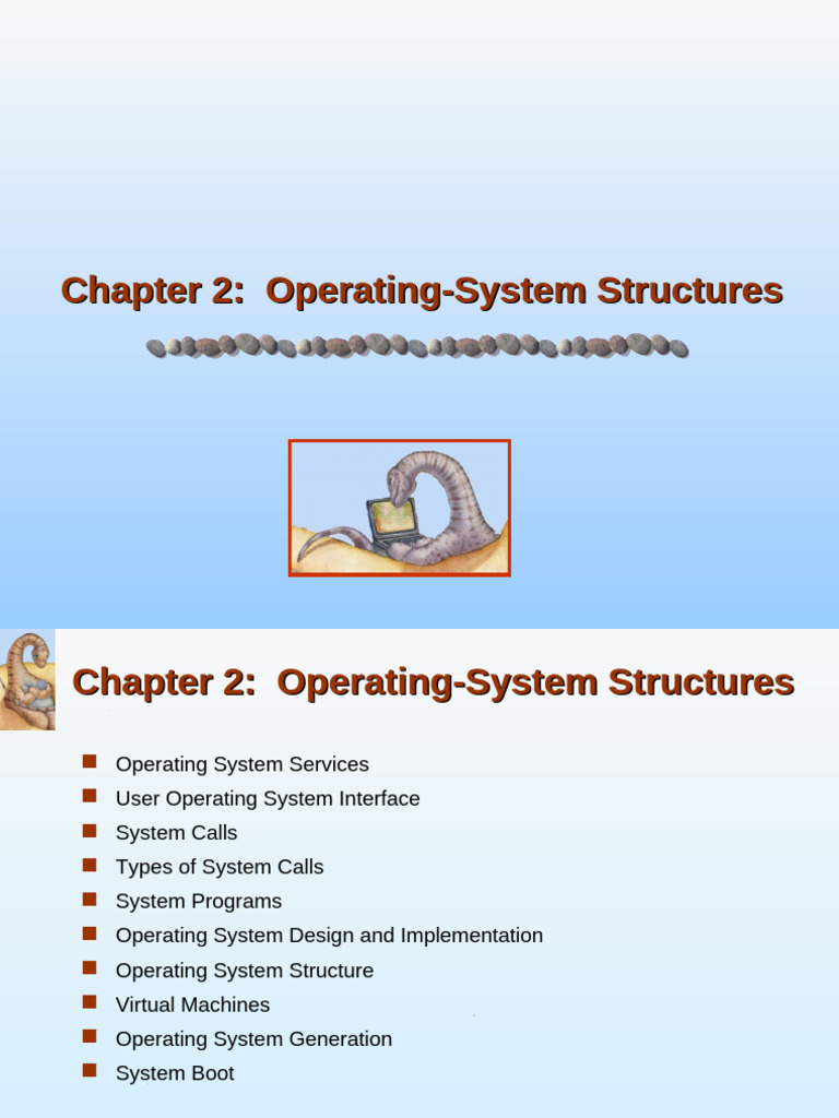 ch2 | PDF | Operating System | Graphical User Interfaces