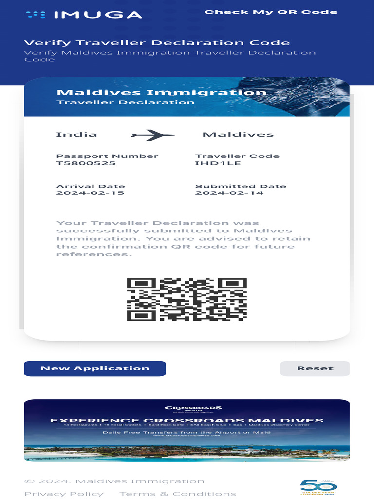 Imuga - Traveller Declaration 2 | PDF