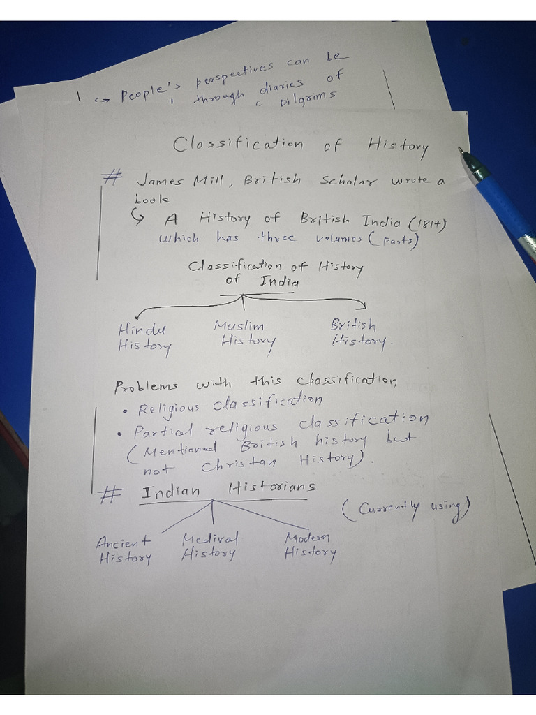 Classification of Indian History | PDF