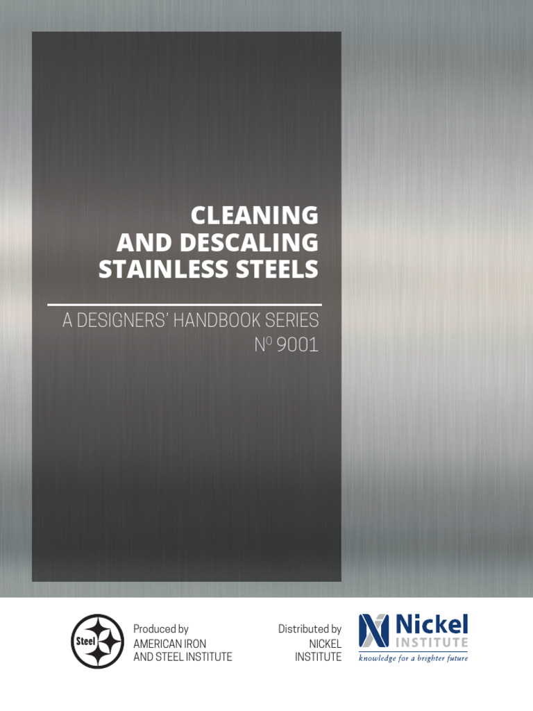Cleaning and Descaling Stainless Steel | PDF | Stainless Steel | Corrosion