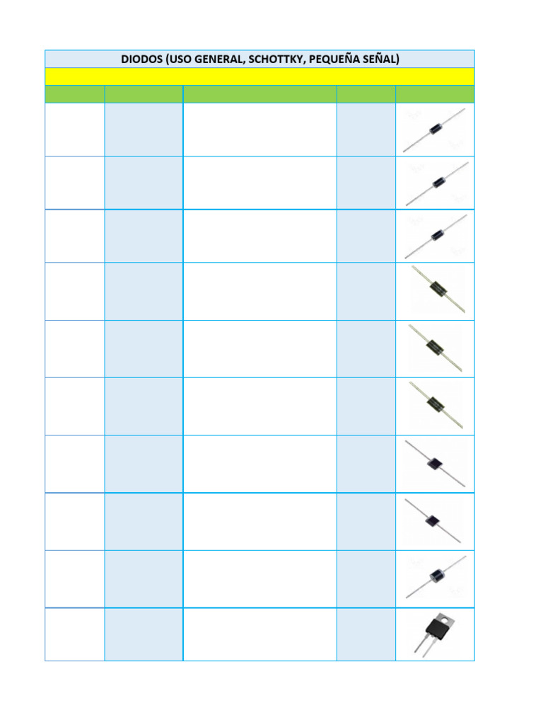General Purpose & Schottky Diodes Guide | PDF | Diode | Power Electronics