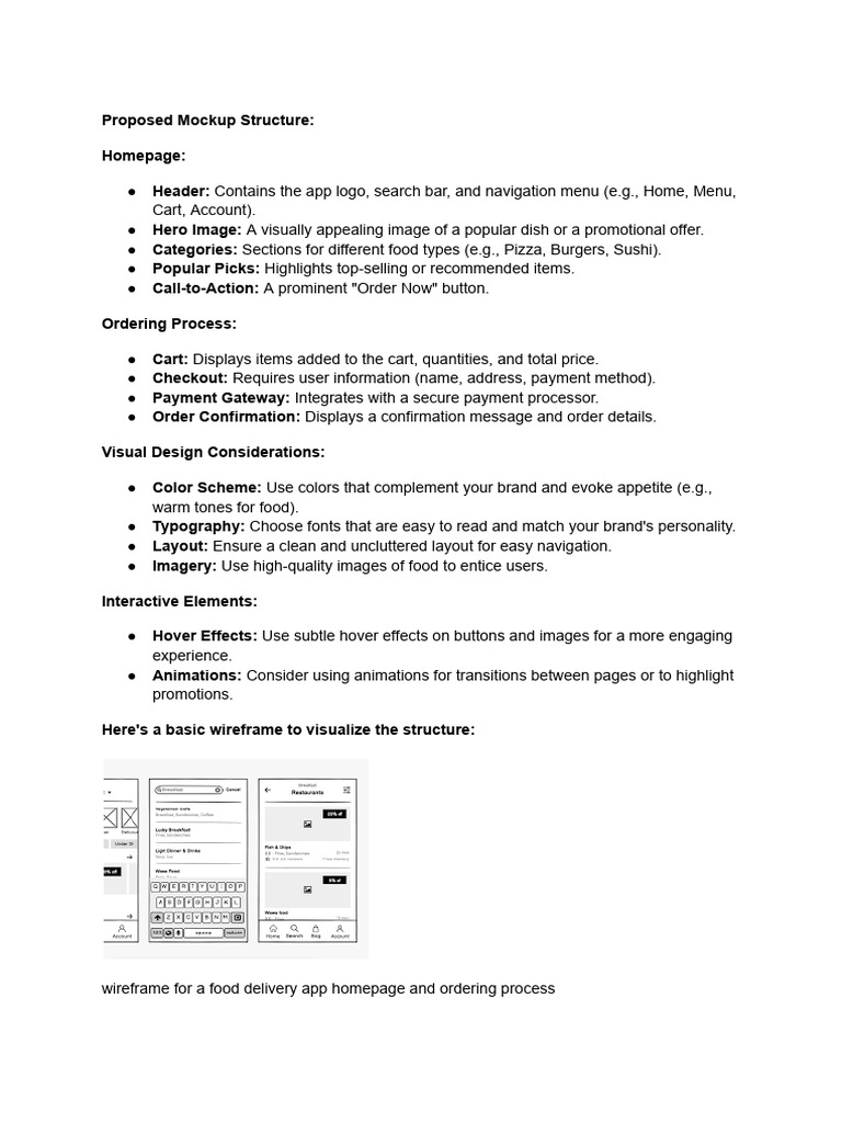 Visual Mockups - Full Set | PDF