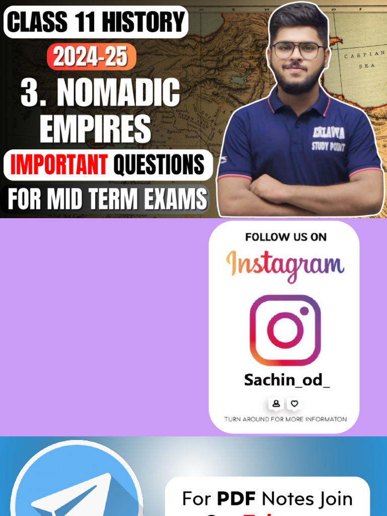 Nomadic Empires | PDF | Mongol Empire | Genghis Khan