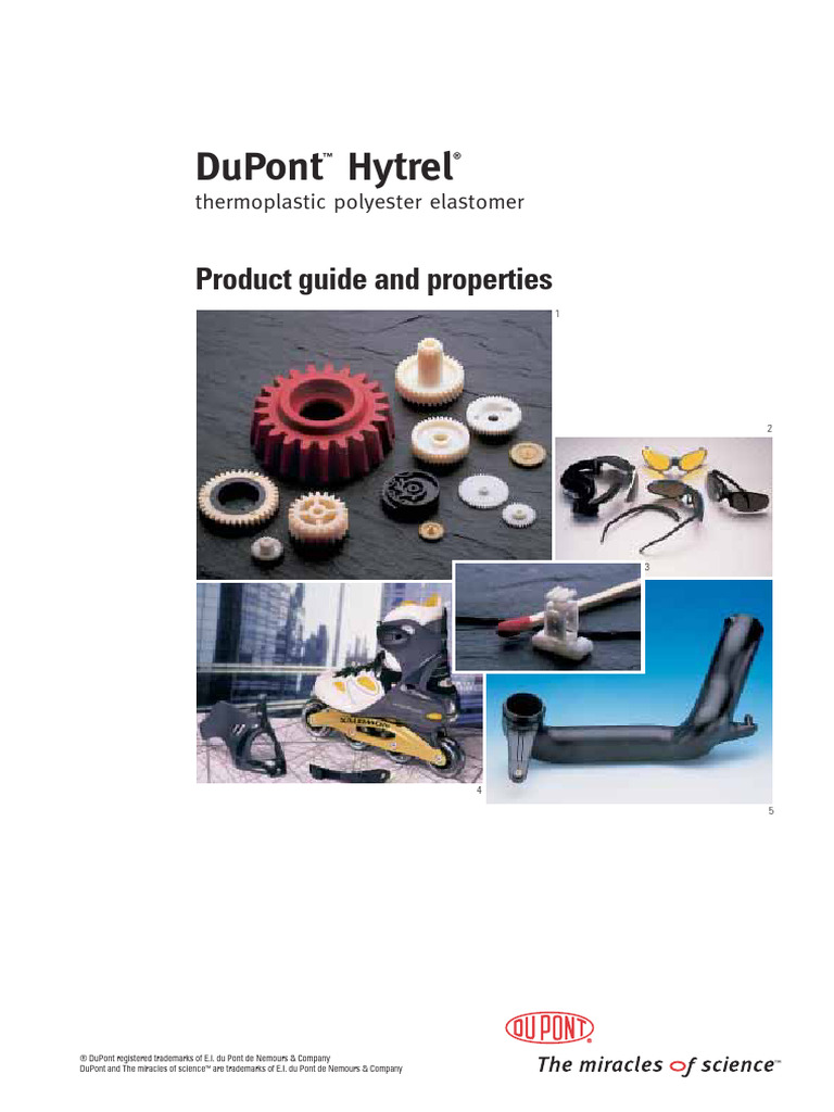 Hytrel.-Pdf 14c5b35520ed6b HYtrelproductandpropertiesguide | PDF ...