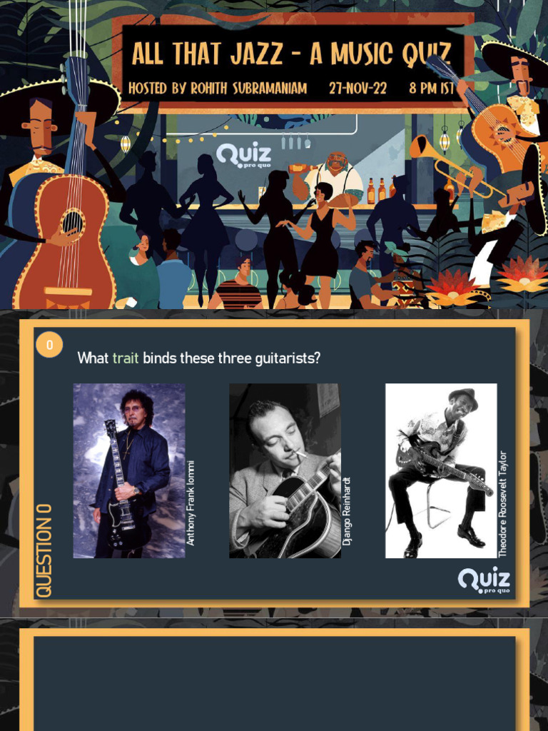 Jazz Word Search Quiz Answers | PDF