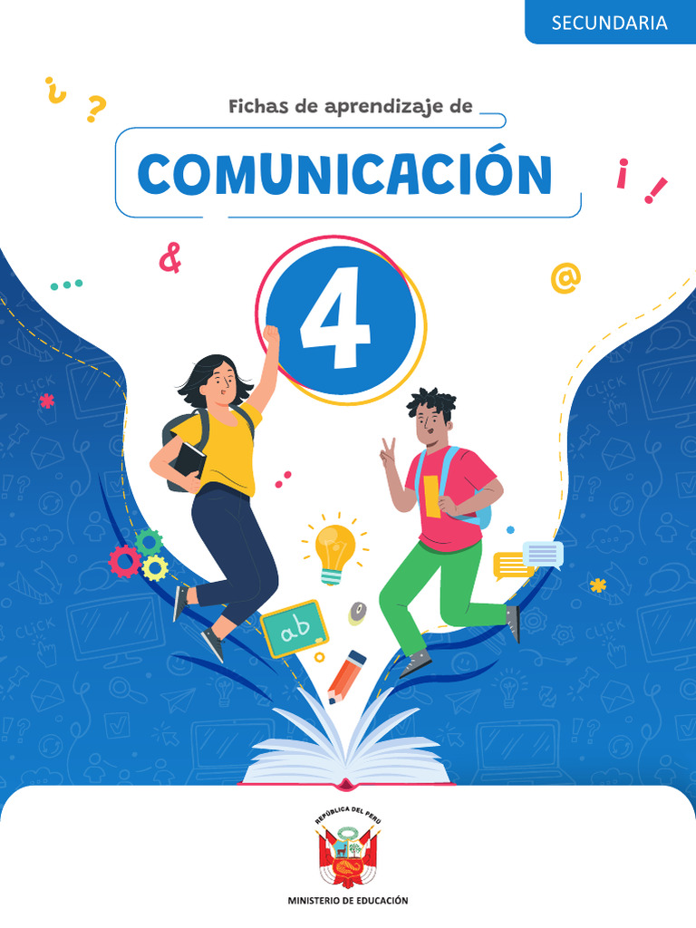 Fichas de Aprendizaje de Comunicación 4-Salida | PDF