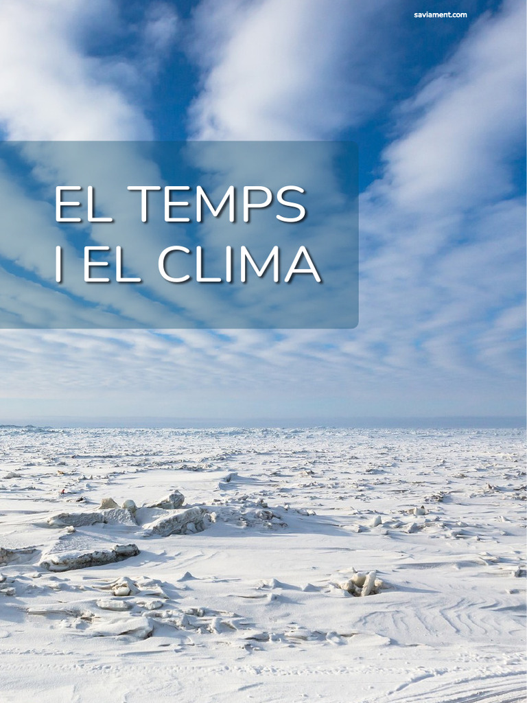 Mostra - El Temps I El Clima | PDF