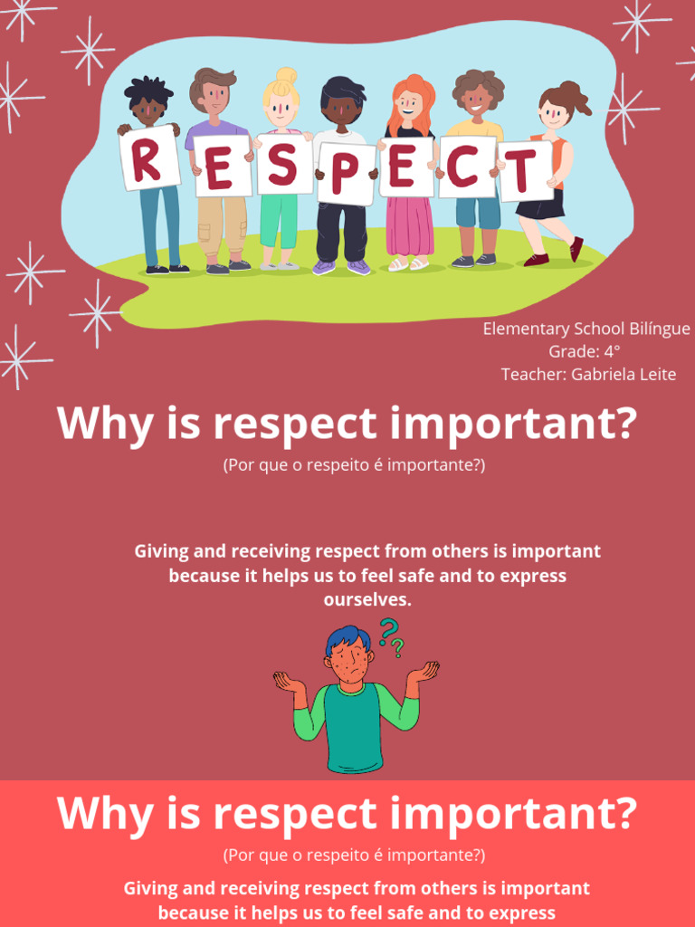Why Is Respect Important - 20240928 - 213221 - 0000 | PDF
