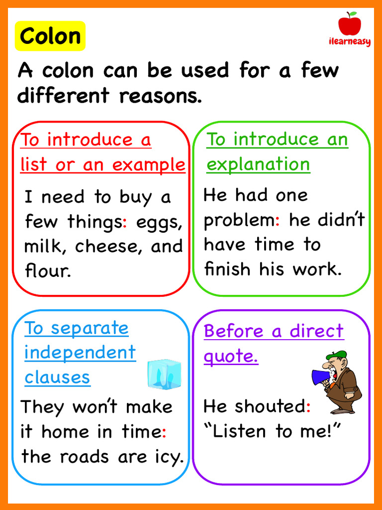Understanding Colon Usage in Writing | PDF