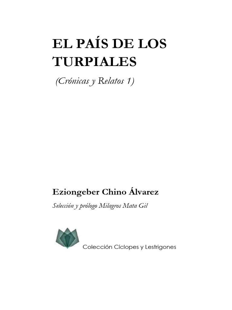 EL PAÍS DE LOS TURPIALES para Imprimir | PDF | Publicación
