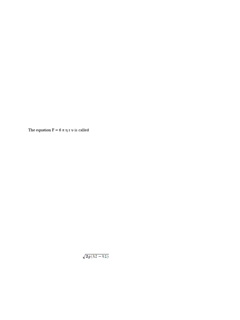 Assignment Chapter 6 Pdf Fluid Dynamics Drag Physics 4642