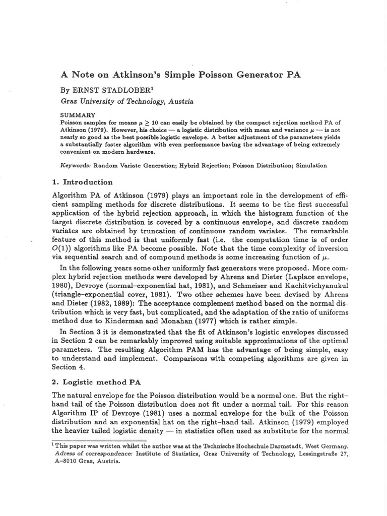 Poiss Dev 02 | PDF