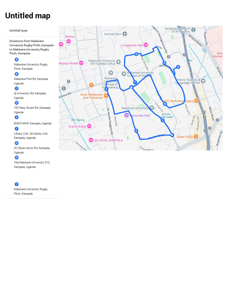 Route 5KM | PDF