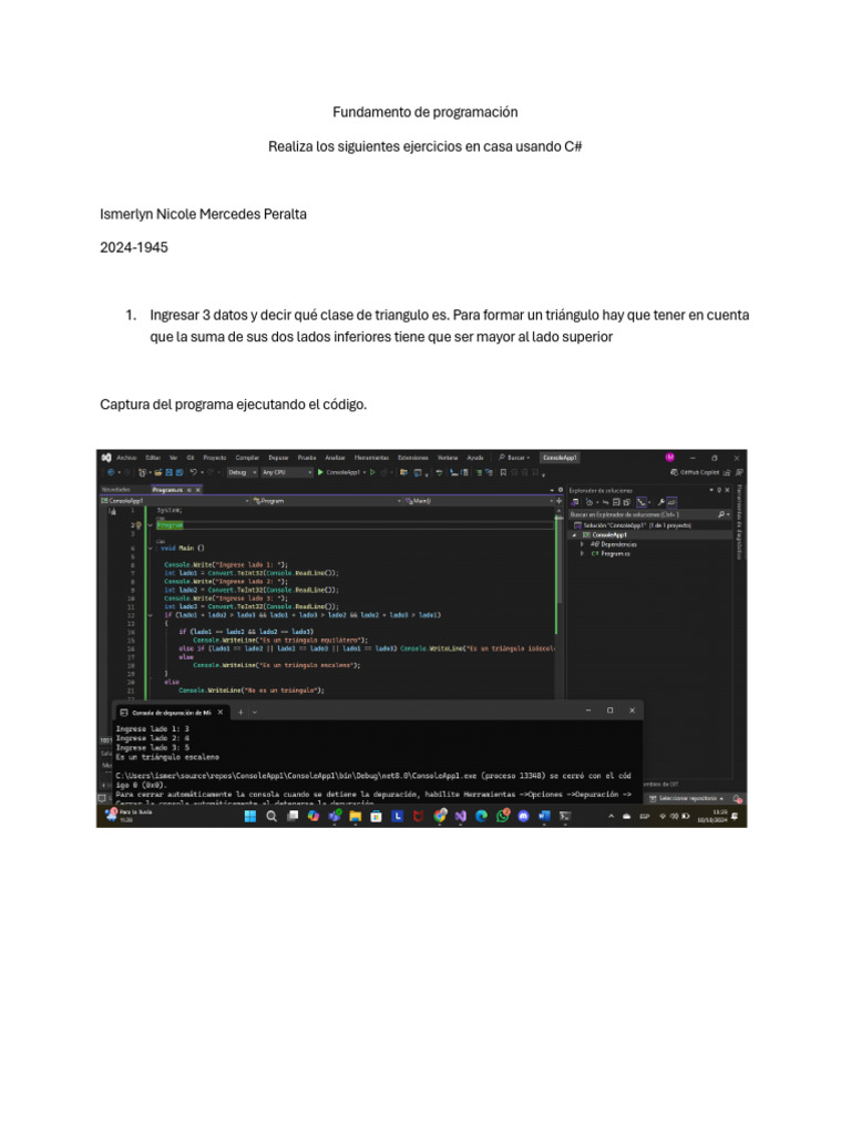 C# | PDF | C Sharp (lenguaje de programación) | Programacion Funcional