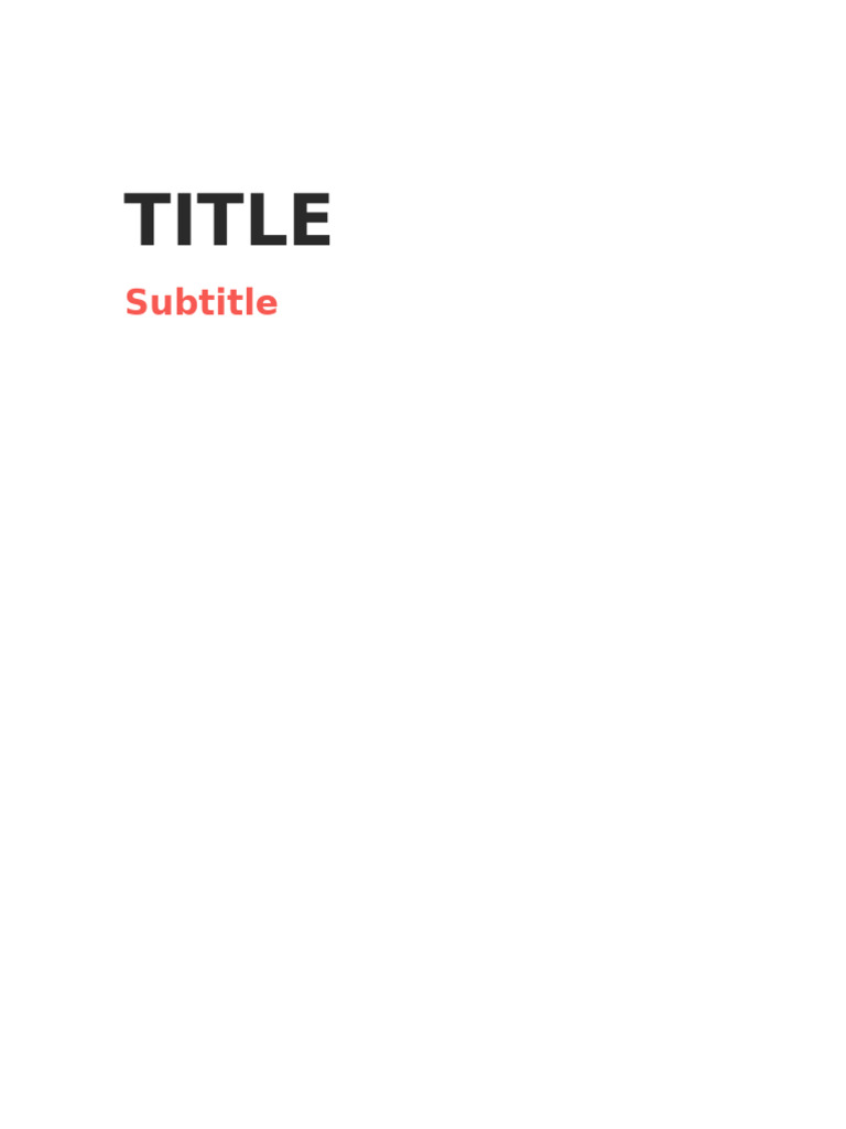 Title: Subtitle | PDF