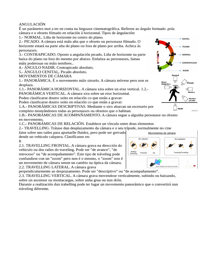 Ángulos de Cámara | PDF