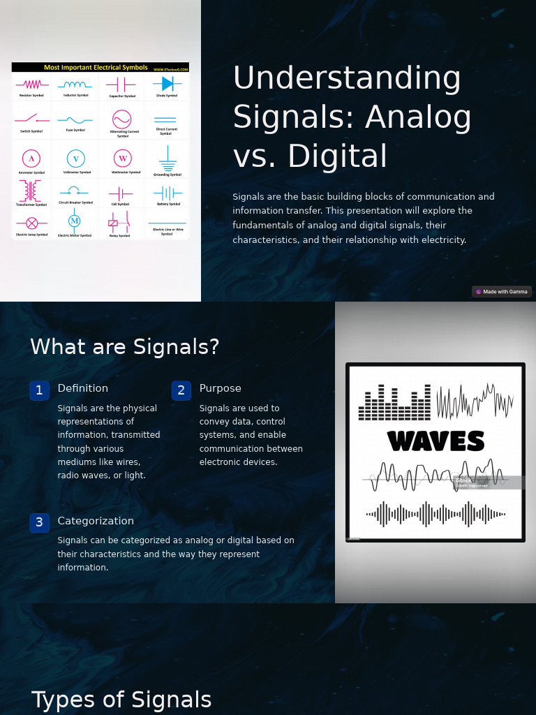Understanding Signals Analog Vs Digital | PDF | Digital Signal | Analog ...