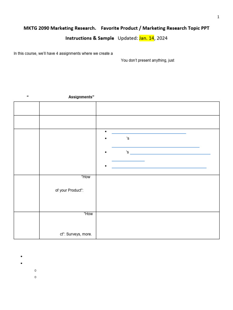 Powerpoint Instructions Pdf Marketing Research Focus Group