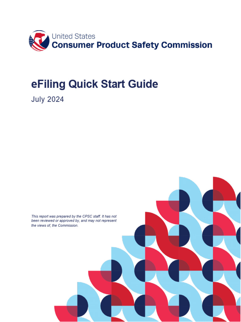 EFiling Quick Start Guide | PDF | Software | Regulatory Compliance EFiling Quick Start Guide | PDF | Software | Regulatory Compliance