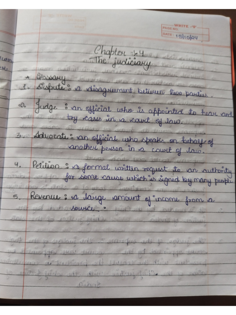 Civics Chapter - 4 The Judiciary | PDF