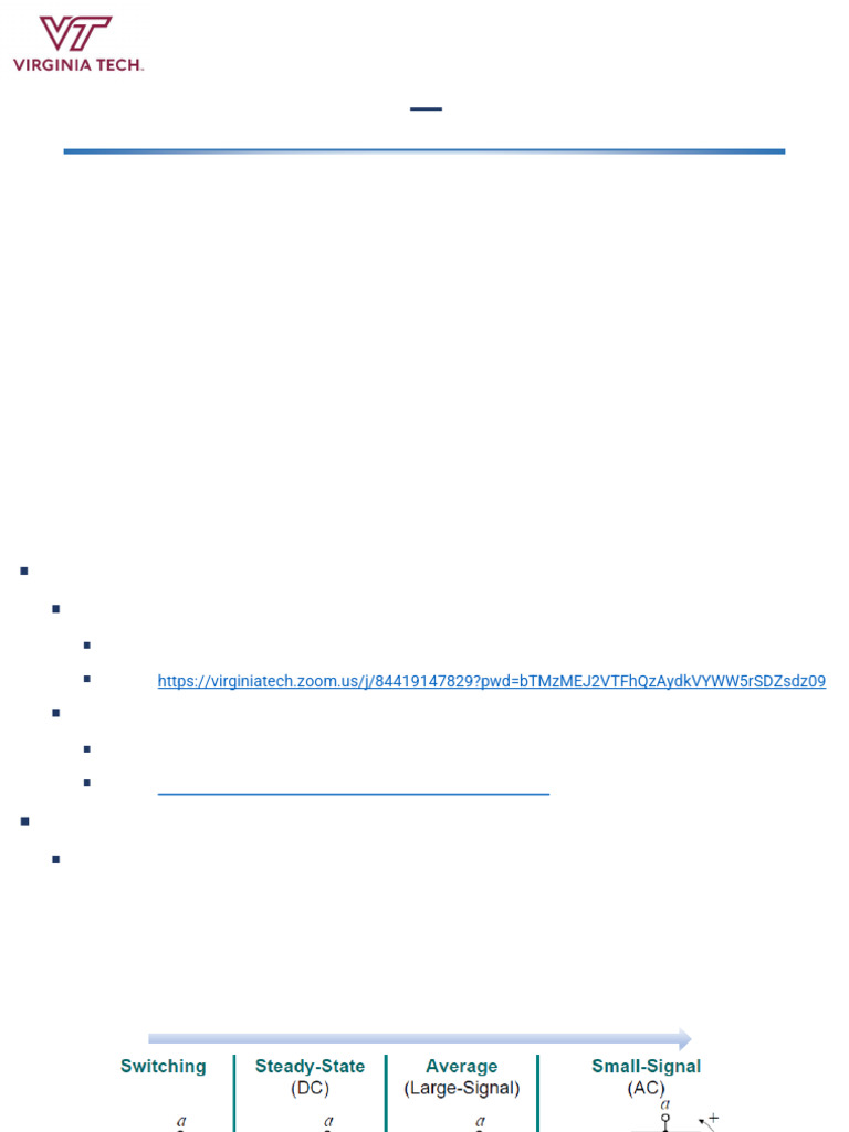 02 Switch And Average Modeling V2 3 Pdf Passivity Engineering