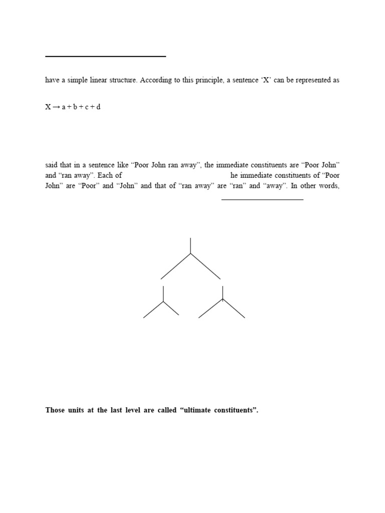 IC Analysis | PDF | Linguistics | Grammar