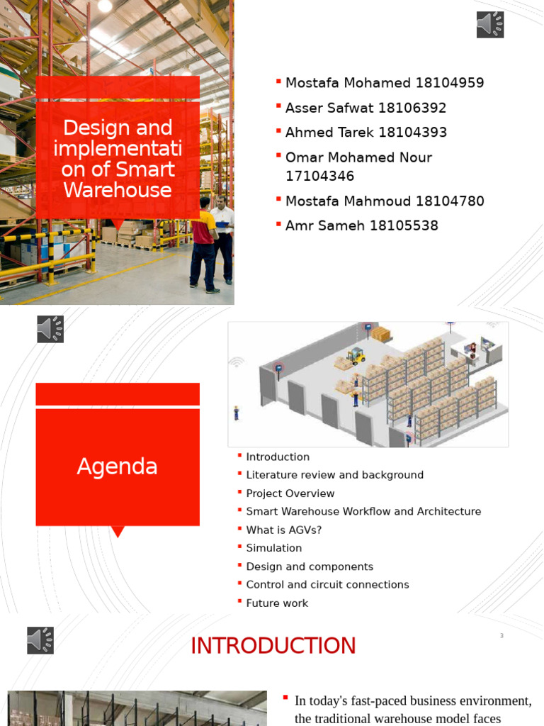 Smart Warehouse Presentation. | PDF | Warehouse | Automation