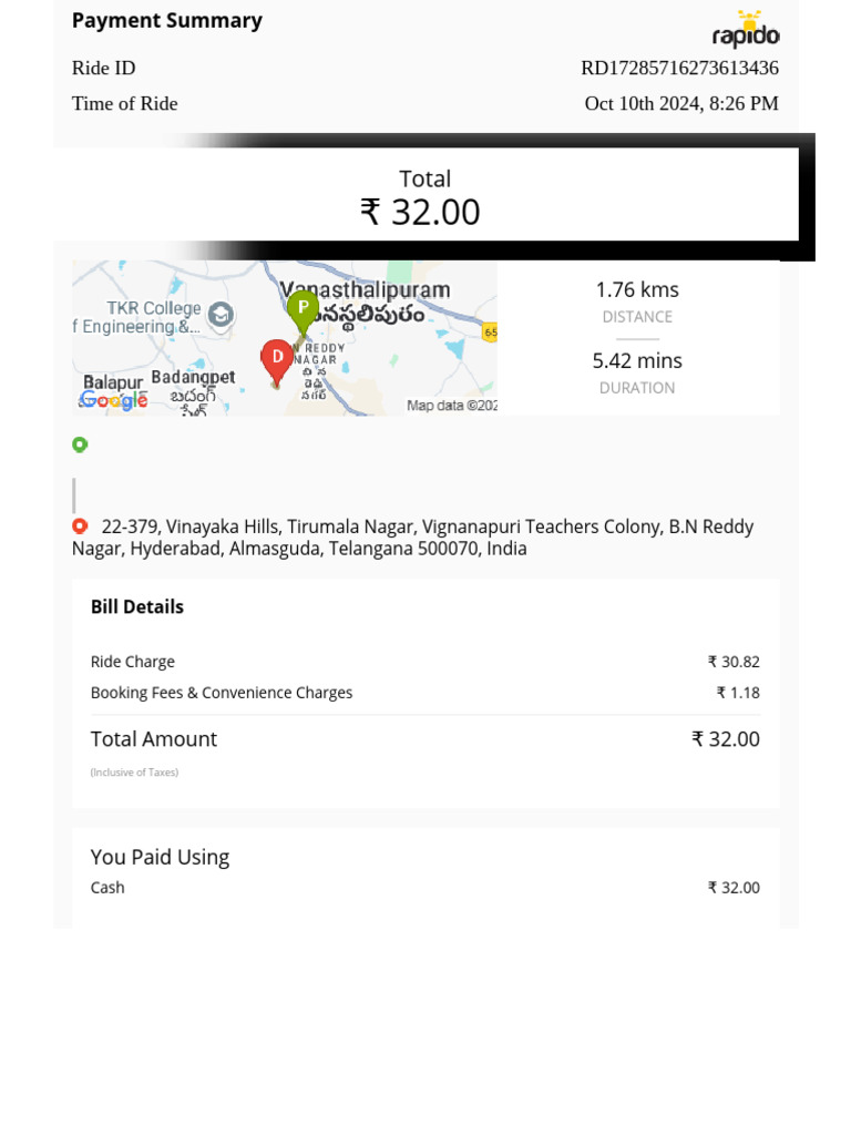 rapido | PDF | Invoice | Government Finances