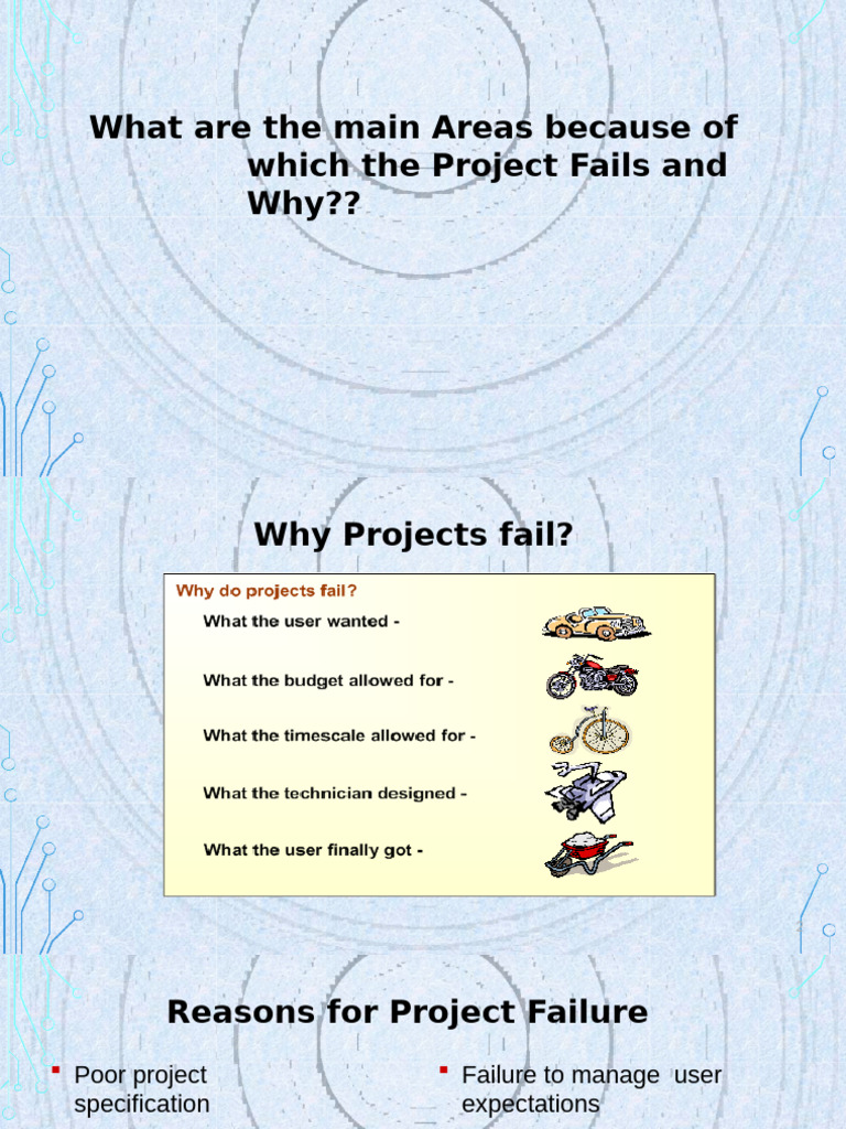 Key Reasons Projects Fail and Success Tips | PDF | Project Management ...